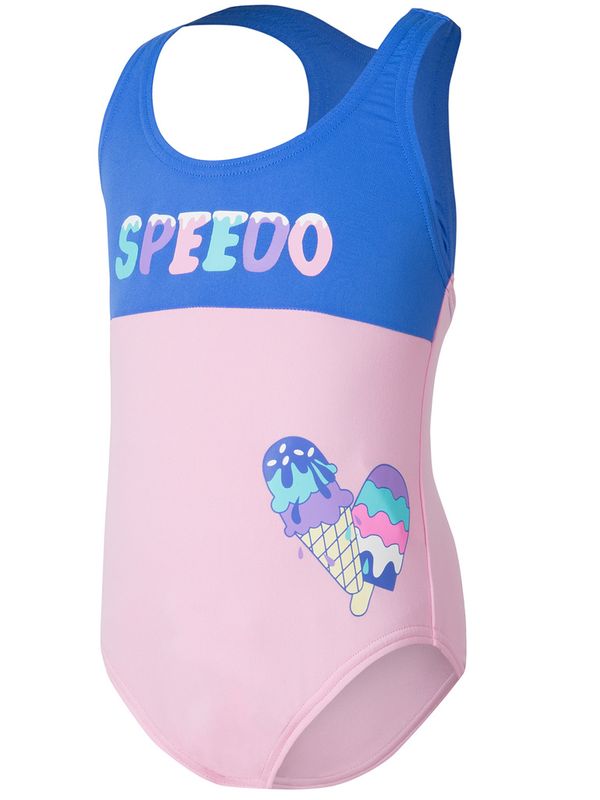 Speedo Ice Dream Toddler Girls Starback Swimsuit