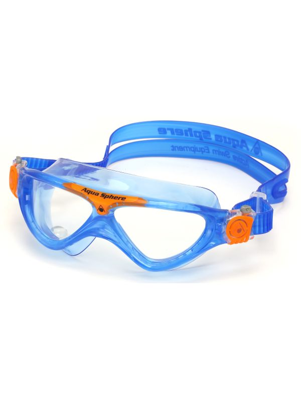 Aqua Sphere Vista Swim Mask - Smoke/Grey/Blue