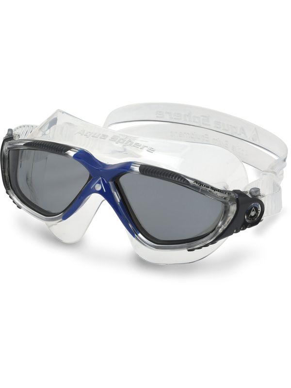 Aqua Sphere Vista Pro Swim Mask - Clear/Dark Grey/Black
