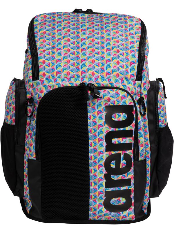 Arena Spiky 3 Backpack 45L - Plum/Neon Pink