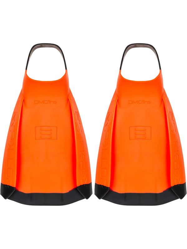 DMC Fins Elite Max Fins - Charcoal/Fluoro