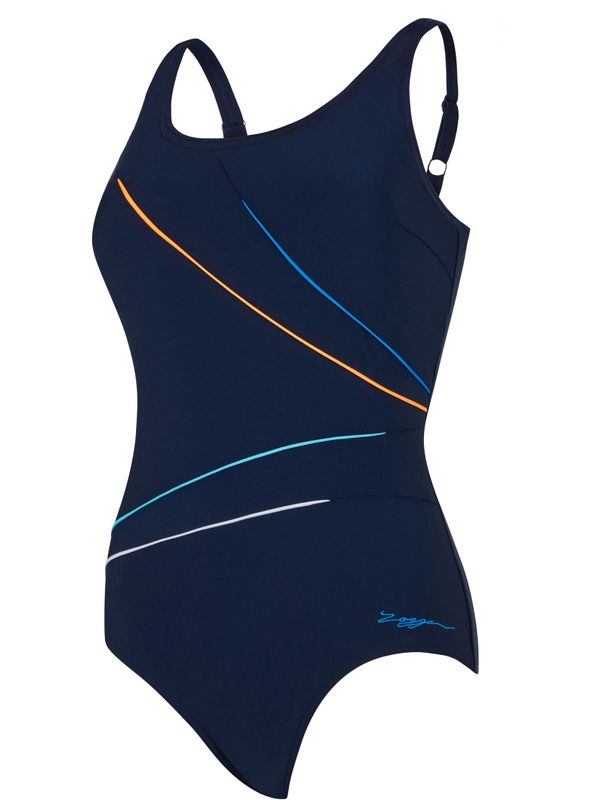 Zoggs Sandon Scoopback One Piece - Black