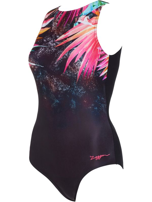 Zoggs Hi Front Crossback One Piece - Dreamland