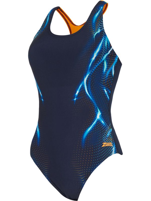 Zoggs Cottesloe Powerback One Piece - Navy