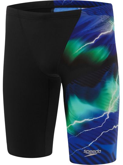 Speedo V Cut Jammers Beautiful Bluesiren Red