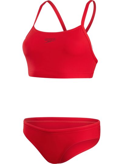 Speedo Thinstrap Sports Bikini - Fed Red