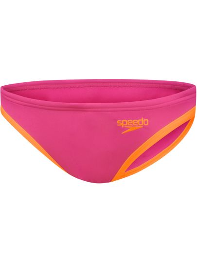 Speedo Low Rise Bikini Bottoms - Pink & Funray