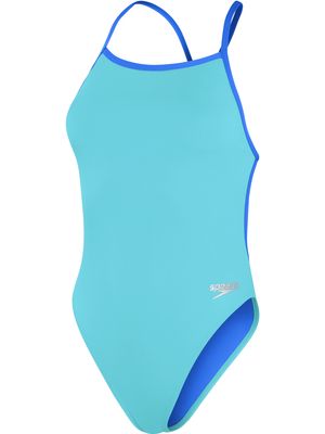 Speedo V-Back One Piece - Arctic/Candy