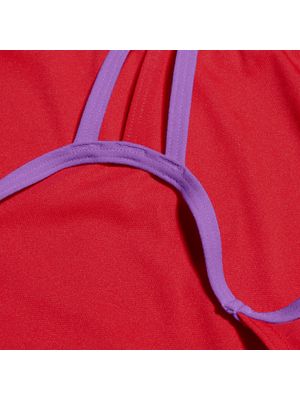 Speedo Lane Line Back One Piece - Watermelon