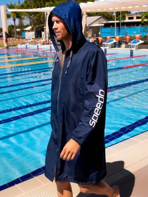 Speedo Logo Deck Coat - Navy