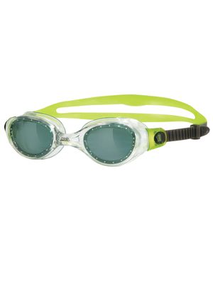 Zoggs Phantom Junior Clear & Lime Smoke Lens Goggles