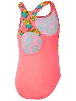 Speedo Pineapple Toddler Girls One Piece Swimsuit