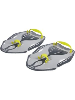 Speedo Biofuse Power Paddles - Oxide Grey & Lime Punch