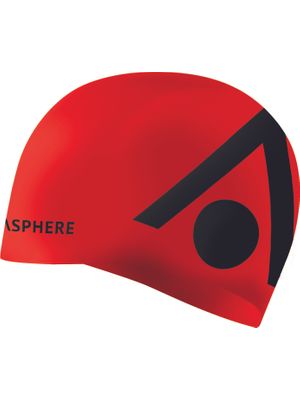 Aqua Sphere Tri Swim Cap - Red