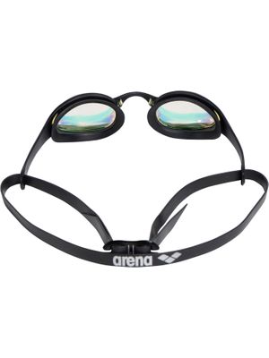 Arena Cobra Ultra Swipe Goggles - Yellow Mirror/Black
