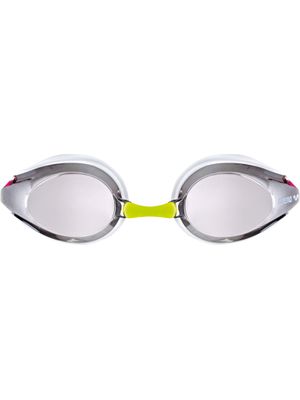 Arena Tracks Junior Goggles - Silver Mirror/White/Fuchsia