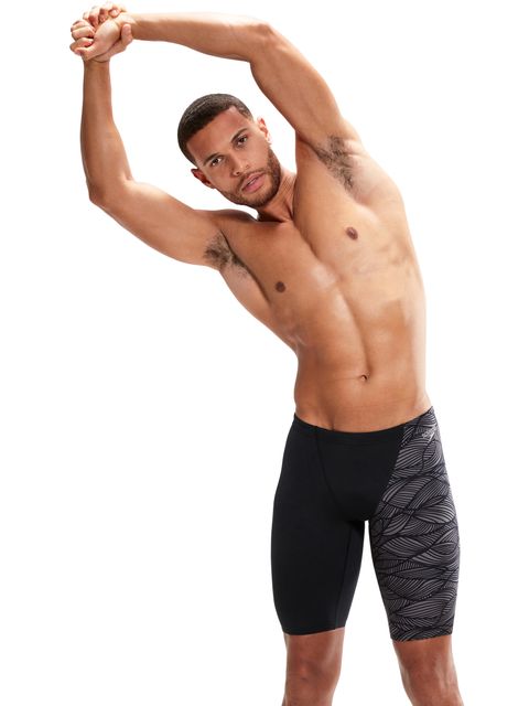 Speedo V-Cut Jammers - Black/Charcoal