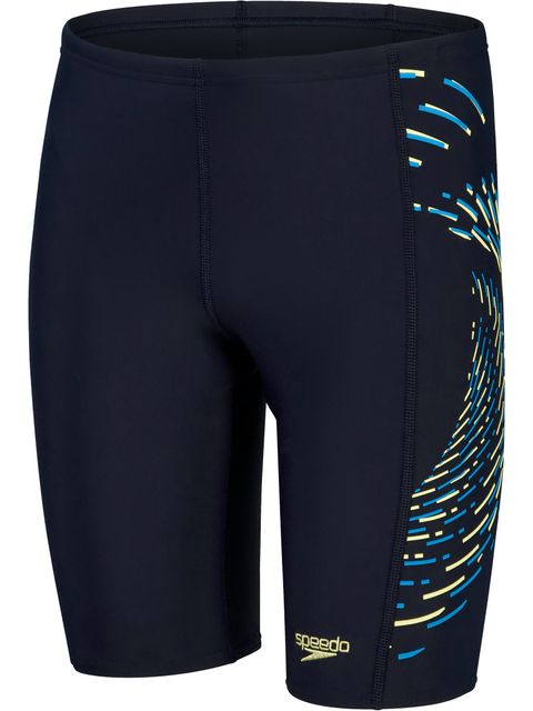 Speedo Jammers - Navy/Bondi Blue/Spritz | Swimmer.com.au