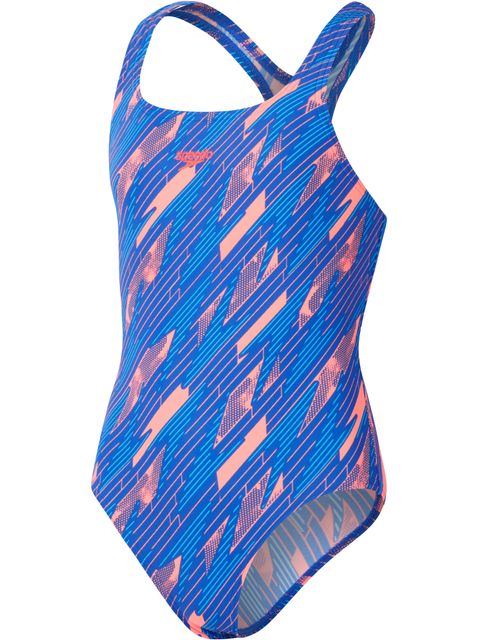 Speedo Medalist One Piece - Hyperboom/Red/Cobalt/Blue