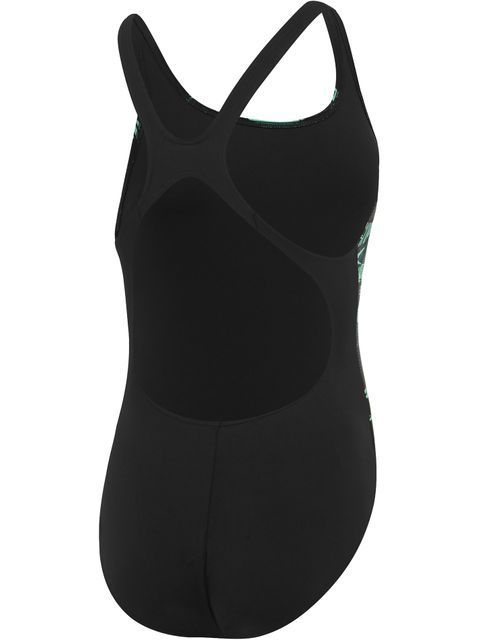 Speedo Placement Muscleback One Piece - Hyperboom/Dark Teal
