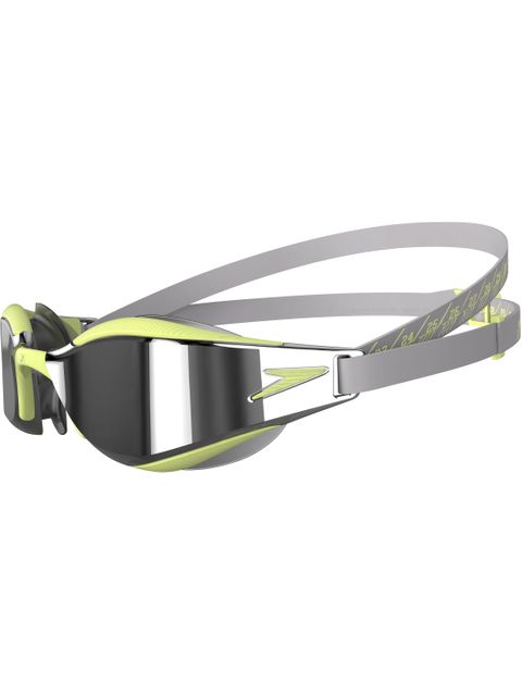 Speedo Fastskin Hyper Elite Goggles - Chrome Mirror/Shark Grey/Spritz