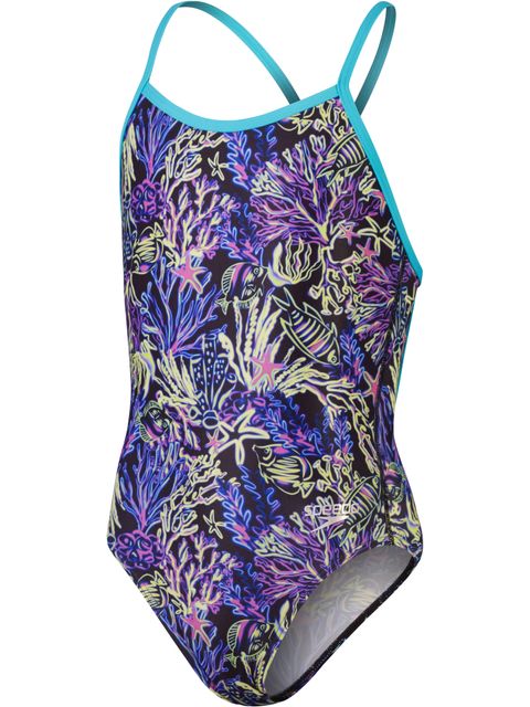 Speedo V-Back One Piece - Arctic