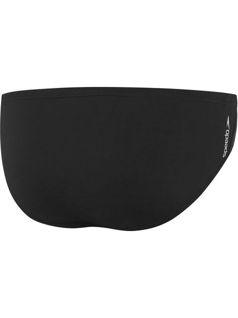 Speedo Superiority 12cm Briefs - Black/White | Swimmer.com.au