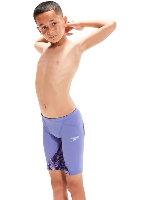 Speedo Fastskin Junior LZR Ignite Jammers - Miami Lilac/Spritz/Violet ...