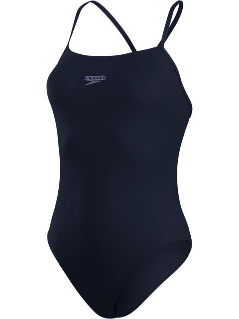Speedo Eco Endurance+ Thin Strap One Piece - Navy