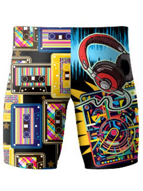 Q Swimwear 80's Jammers