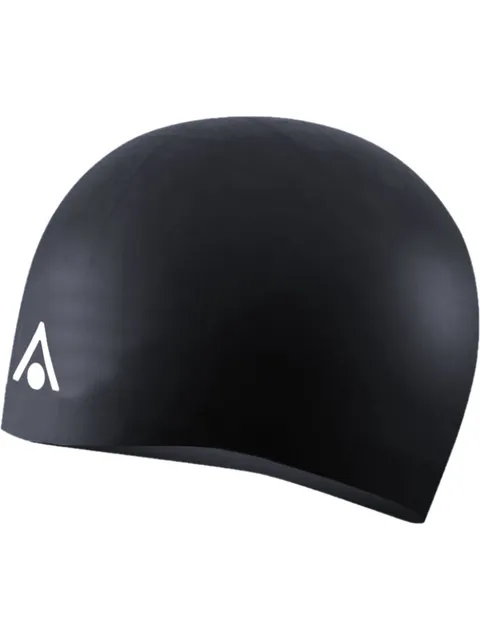 Aqua Sphere Dome Race Swim Cap - Black | Swimmer.com.au