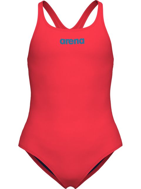 Arena Solid Swim Pro One Piece Girls - Coral