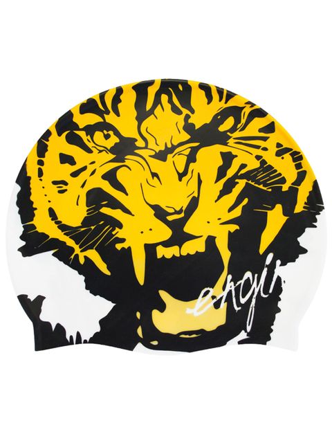 Engine Tiger Silicone Swim Cap