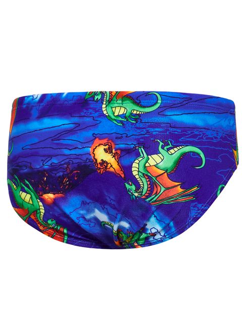 Speedo Flaming Dragon Toddler Boys Briefs