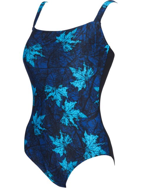 Zoggs Adjustable Classicback One Piece - Indigo Forest