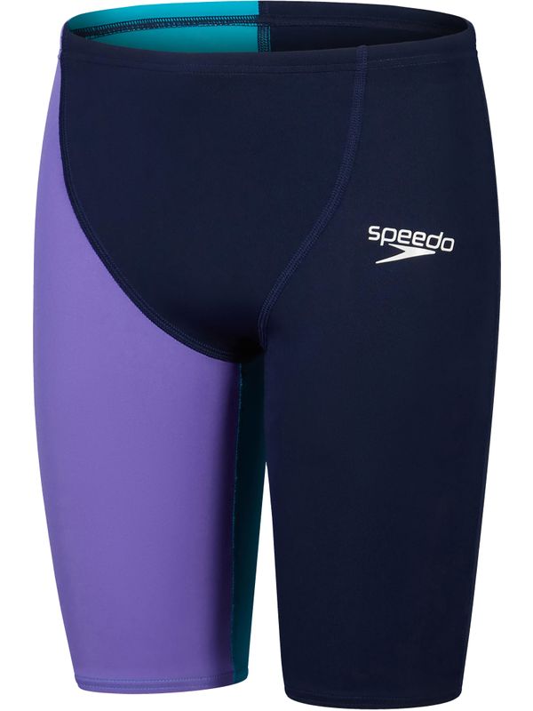 Speedo Fastskin Junior Endurance+ High Waisted Jammers - Navy/Aquarium ...
