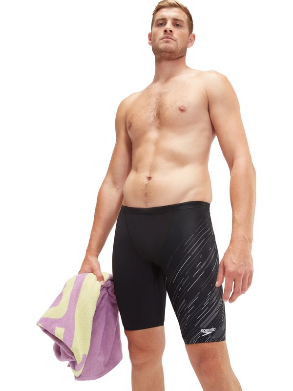 Speedo V-Cut Jammers - Hyperboom/Black/Charcoal/White