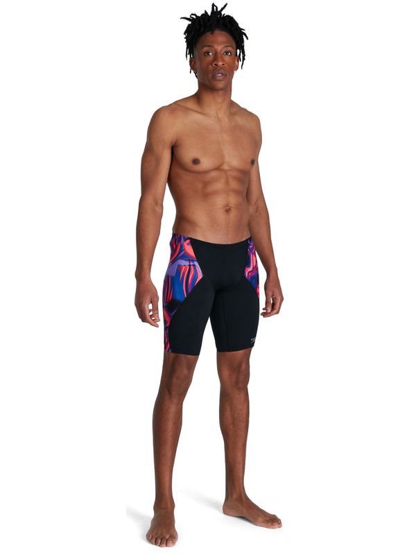 Speedo Allover Digital V-Cut Jammers - Ultraviolet