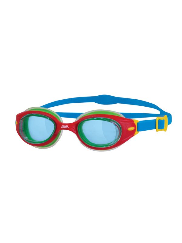 Zoggs Little Sonic Air Goggle Red, Green & Blue Tinted Goggles