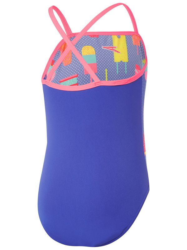Speedo Ice Cream Toddler Girls One Piece Swimsuit