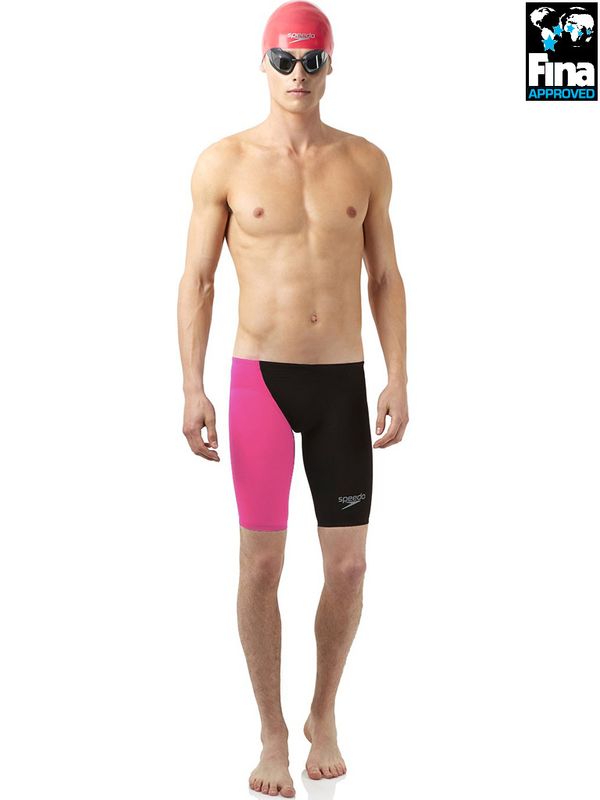 Speedo LZR Racer Elite 2 Black & Pink Jammers