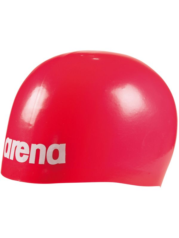 Arena Moulded Pro II Swim Cap - Red