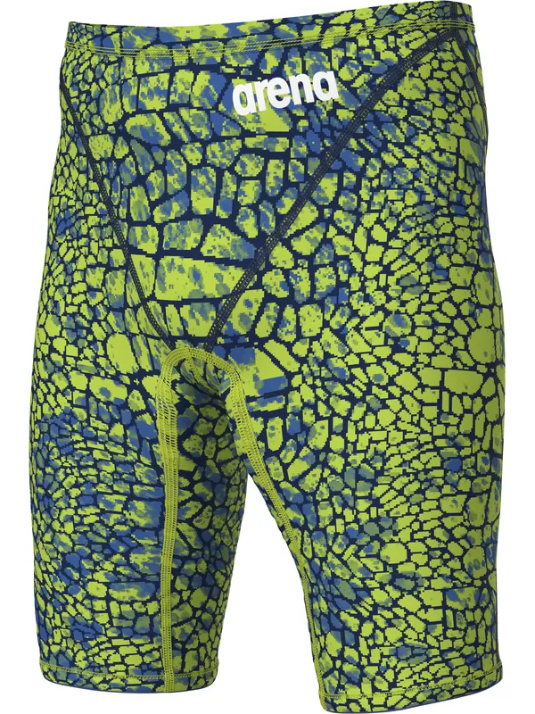 Arena Powerskin ST NEXT Junior Jammers - Snakeskin Green