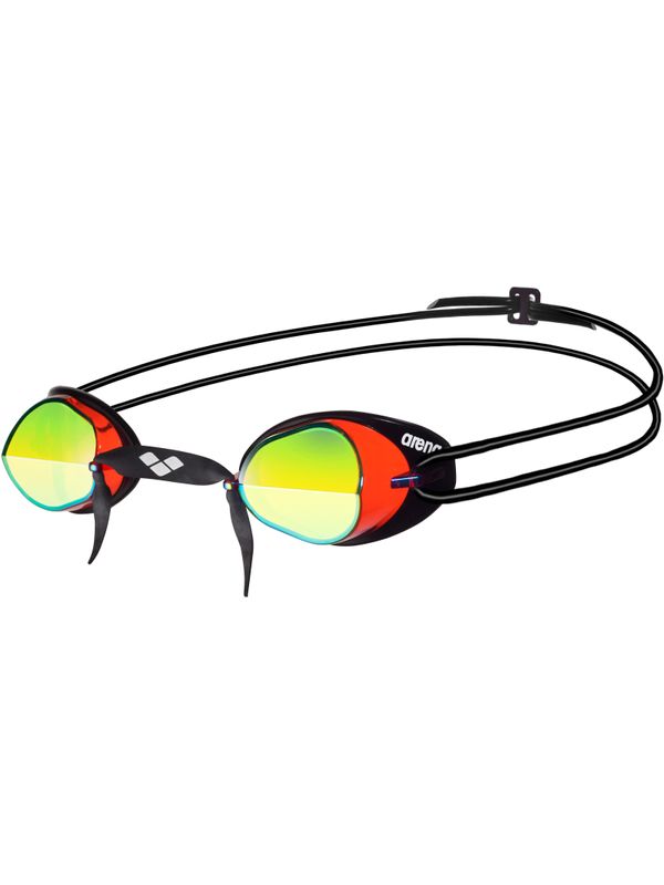 Arena Swedix Mirrored Goggles - Black