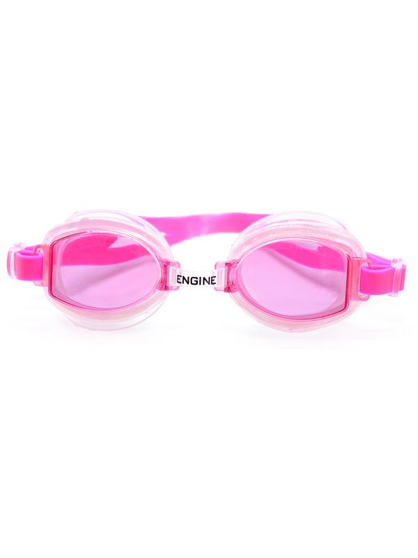 Engine Turbine Mirrored Goggles - Pink