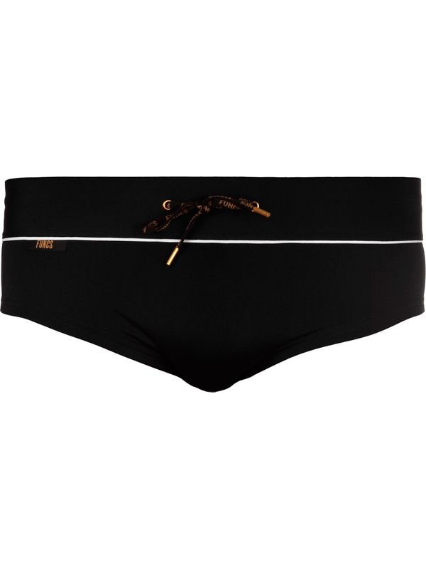 Funky Trunks Still Black Euro Trunk - Large