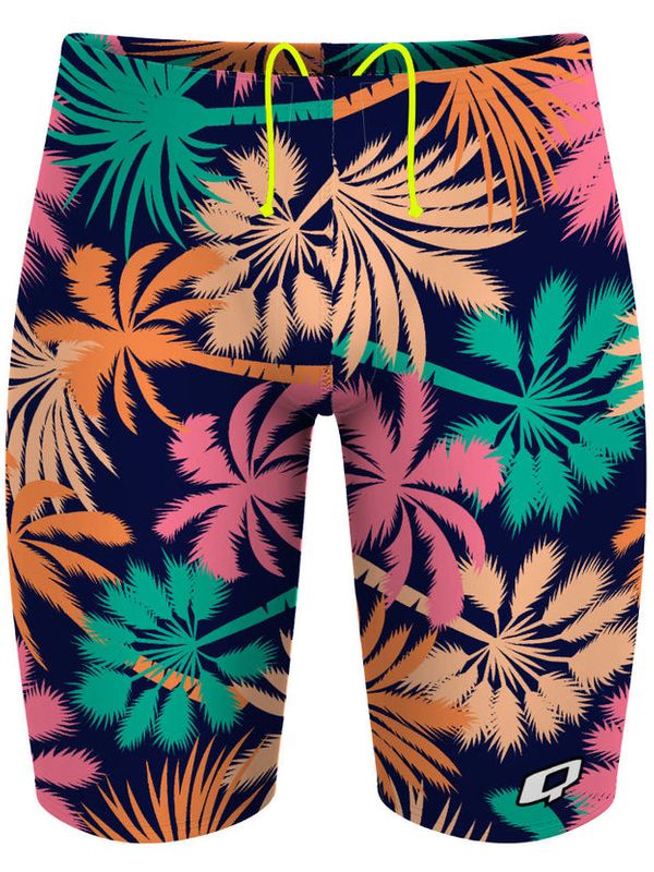Q Swimwear Jammers - Blue Palms