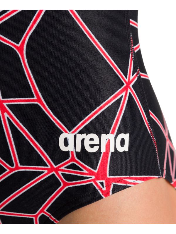 Arena Swim Pro Back One Piece - Carbonics Pro Black/Red