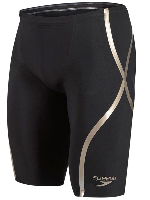 Speedo Fastskin LZR Racer X Black & Iridescent Gold Jammers