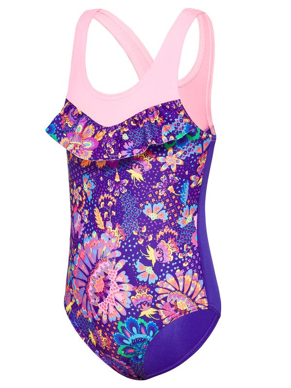 Speedo Floral Dream Flounce Toddler Girls One Piece